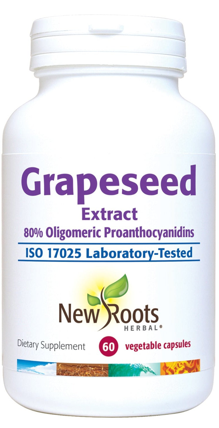Grapeseed Extract 500mg (60 Veg Caps) – New Roots Herbal